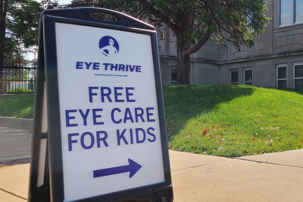 Eye Thrive provides wraparound vision services to children, a view of a ...